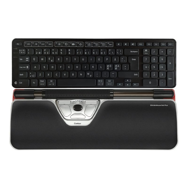 ContourDesign RollerMouse Red Plus + Balance Keyboard PN - Wireless ...