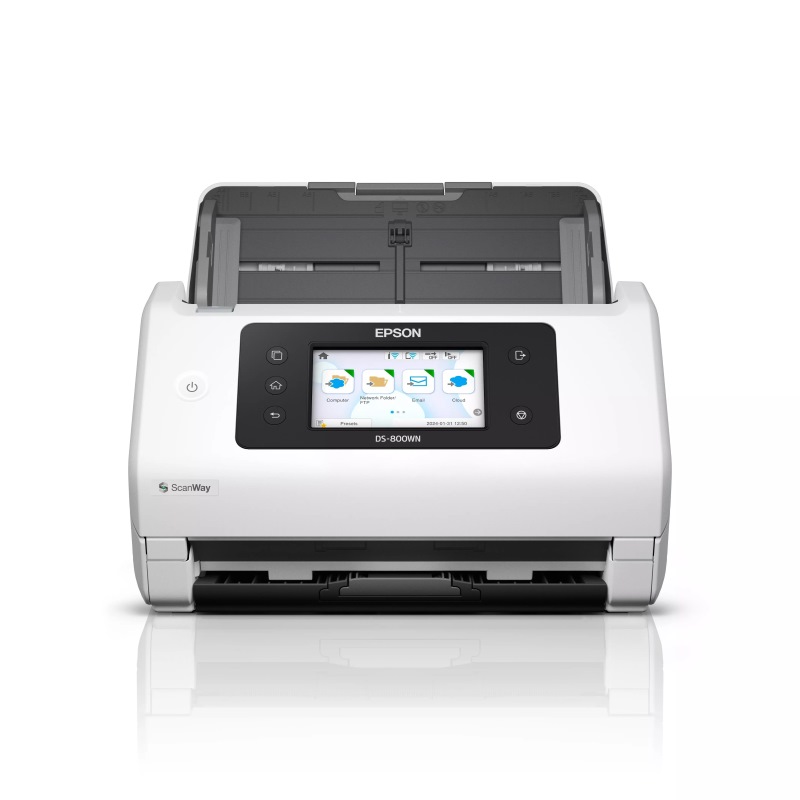 Epson DS-800WN A4 Dokument scanner - Duplex - LAN/USB/WIFI