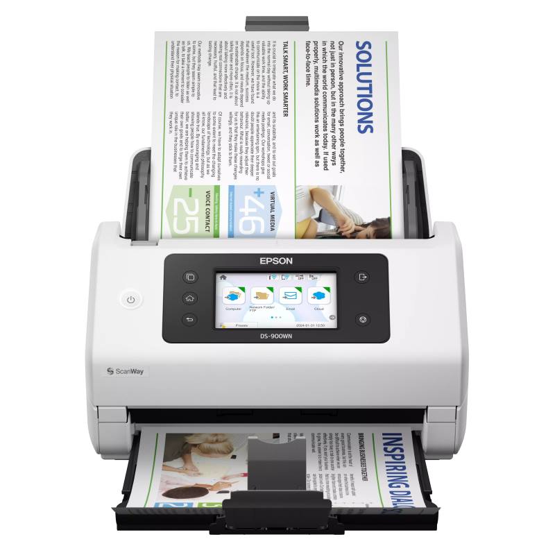 Epson DS-900WN A4 Dokument scanner - Duplex - LAN/USB/WIFI