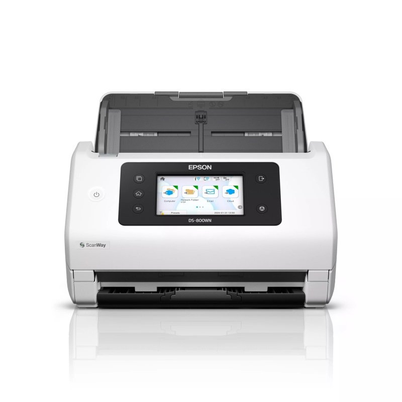 Epson DS-800WN A4 Dokument scanner - Duplex - LAN/USB/WIFI