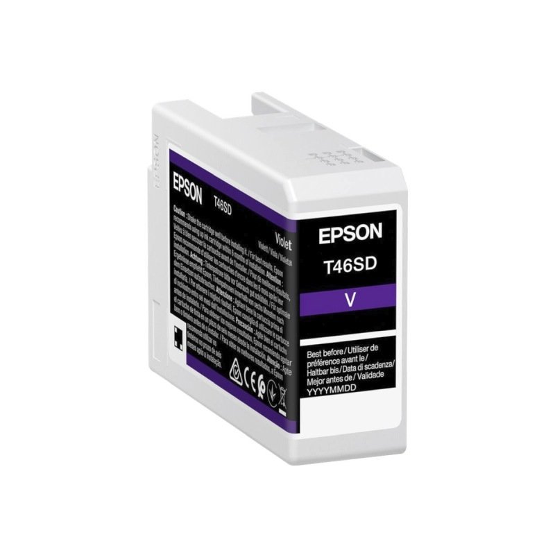 Epson original blækpatron T46S - Violet - 25 ml